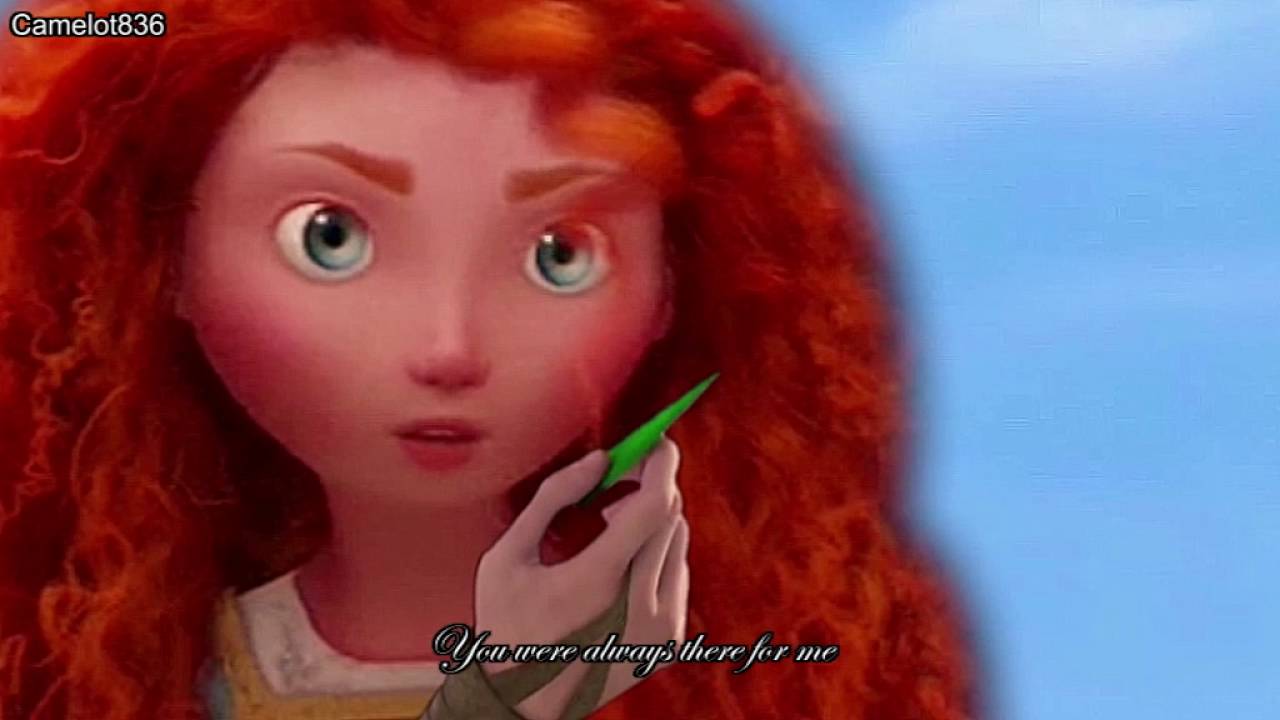 Merilout - Because you loved me (birthday video with OUAT-Merida) - YouTube