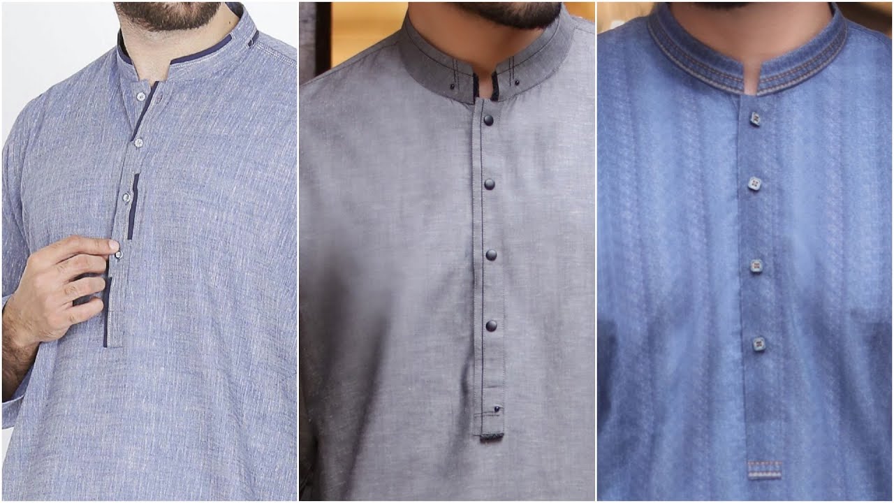 Amazing Neck Collor Kurta kameez Gents Design | Neck Collor Design | By ...