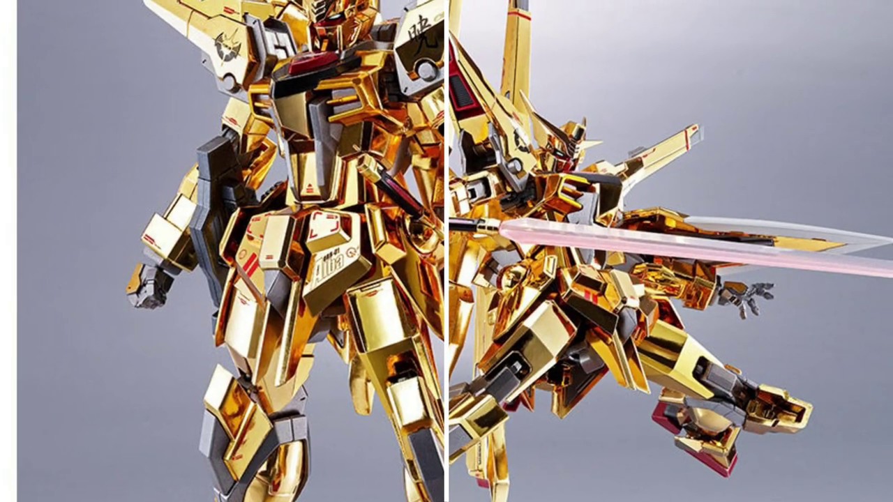 METAL ROBOT DAMASHII (SIDE MS) AKATSUKI GUNDAM [SHIRANUI] - YouTube