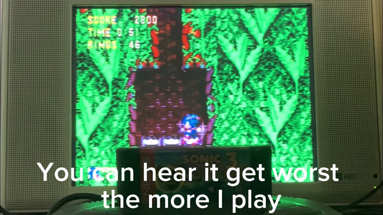 Sonic 3 Cartridge Begging To Be Sav ed - YouTube