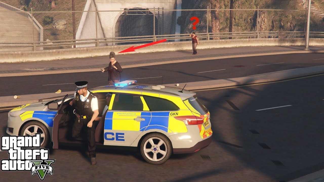 ERPT Patrol leads to Stabbing - London Met Police ( GTA 5 UK LSPDFR Mod ...