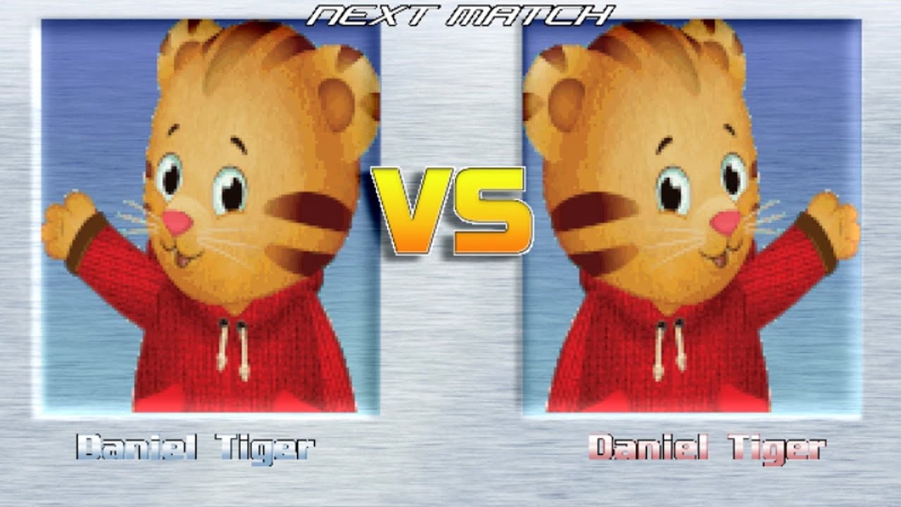 M.U.G.E.N BATTLES | Daniel Tiger vs Daniel Tiger - YouTube