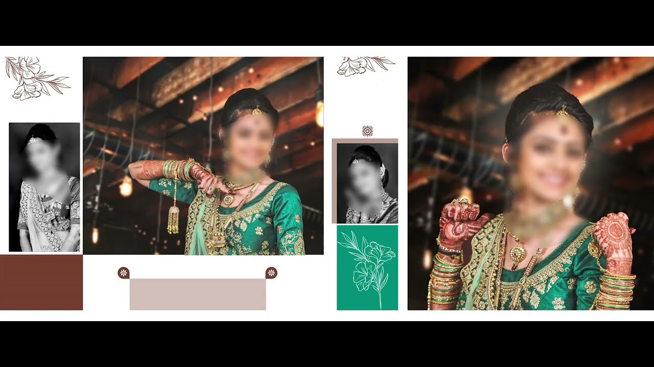 DM Template PSD Size 14 x 36 inch - YouTube