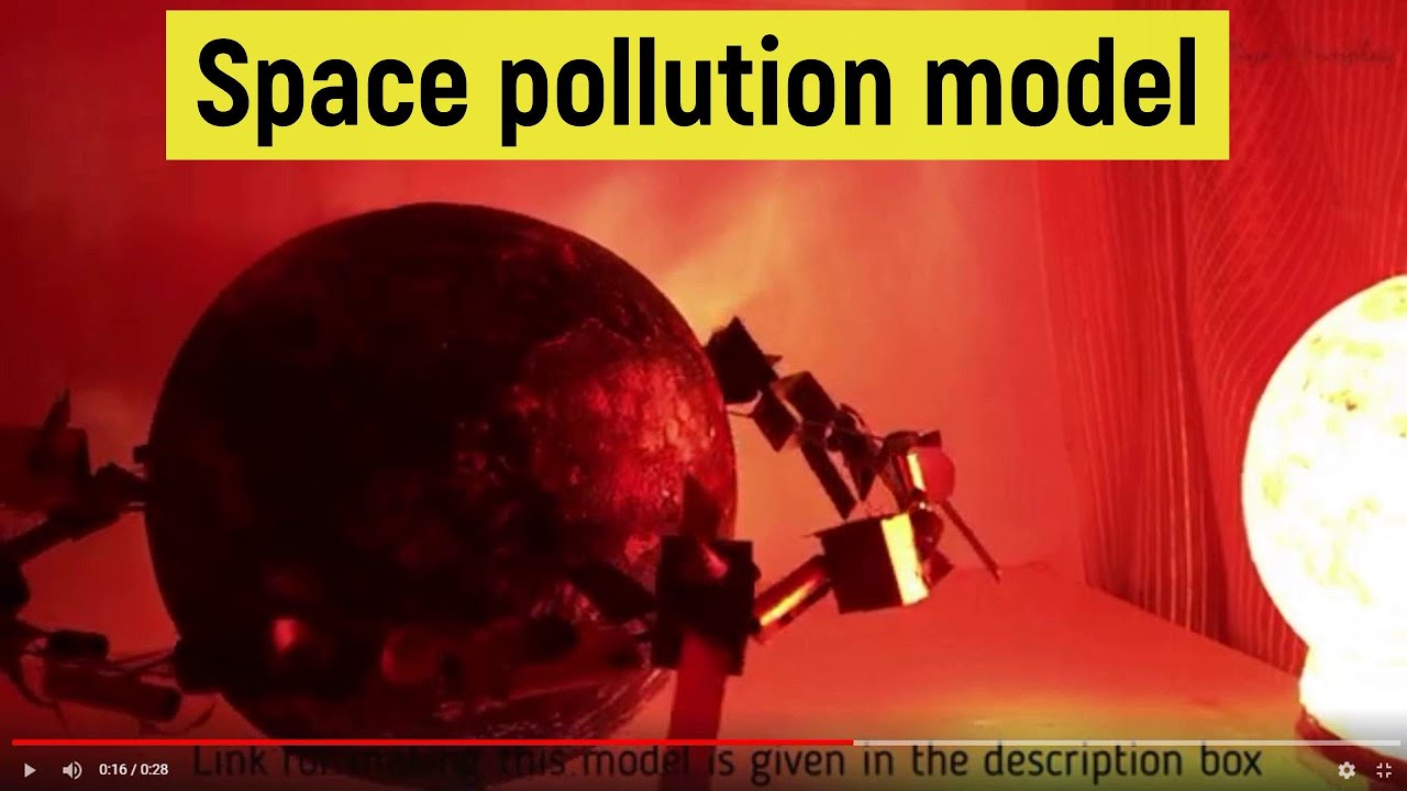 Space pollution project model | What is space pollution? | Effects of ...