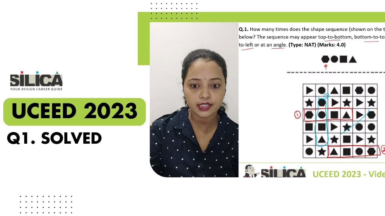 UCEED 2023 Solved Paper - Question 1 | UCEED 2024 Preparation | Crack ...