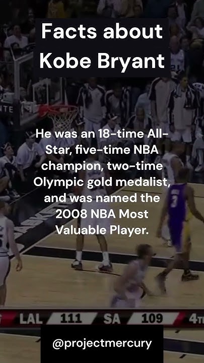 Kobe Bryant Facts - P2 🐍 | Black Mamba Ssss..🏀 - YouTube