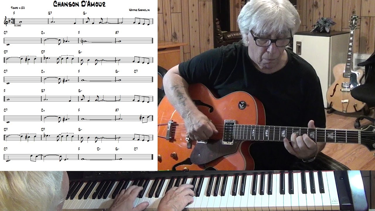 Chanson D'Amour - Jazz guitar & piano cover ( Wayne Shanklin ) - YouTube