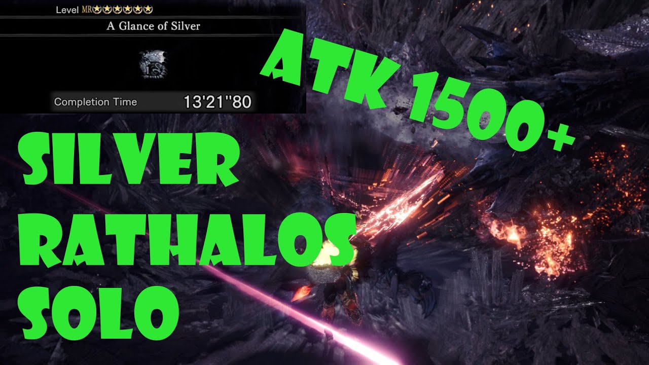 MHW Iceborne # Silver rathalos solo [ Insect glaive ] - YouTube