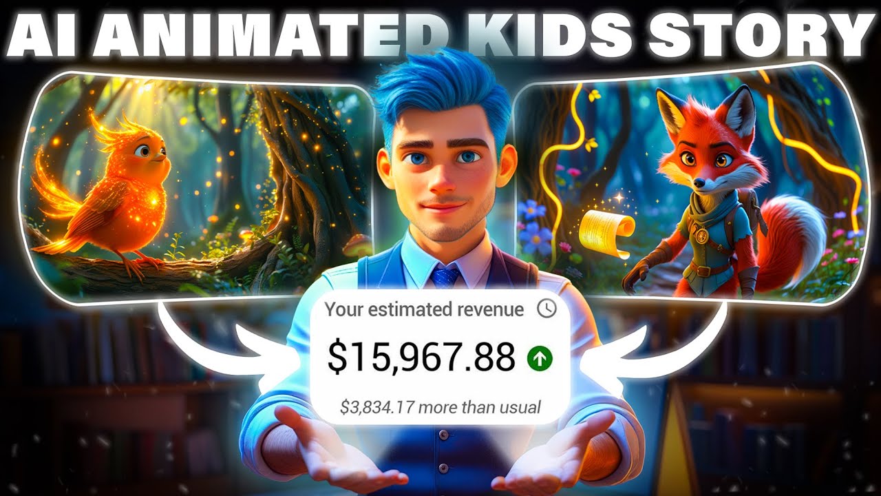 How to Make Animated Kids Stories with AI for FREE (Step-by-Step) - YouTube