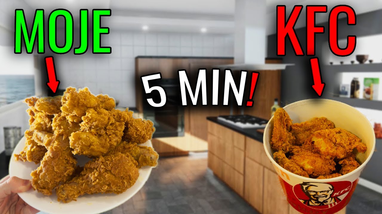 Jak zrobić kurczaka z KFC w 5MIN w 2024 - YouTube