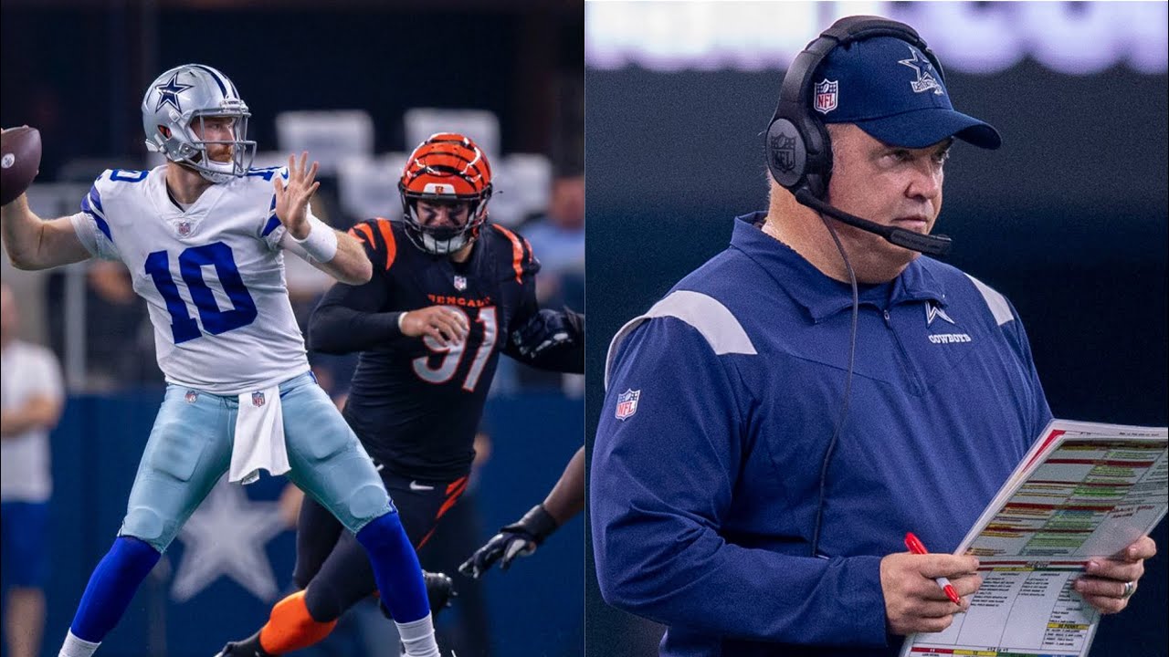 Dallas Cowboys UPDATE: Cooper Rush Steps Up as QB1 ; Mike McCarthy ...