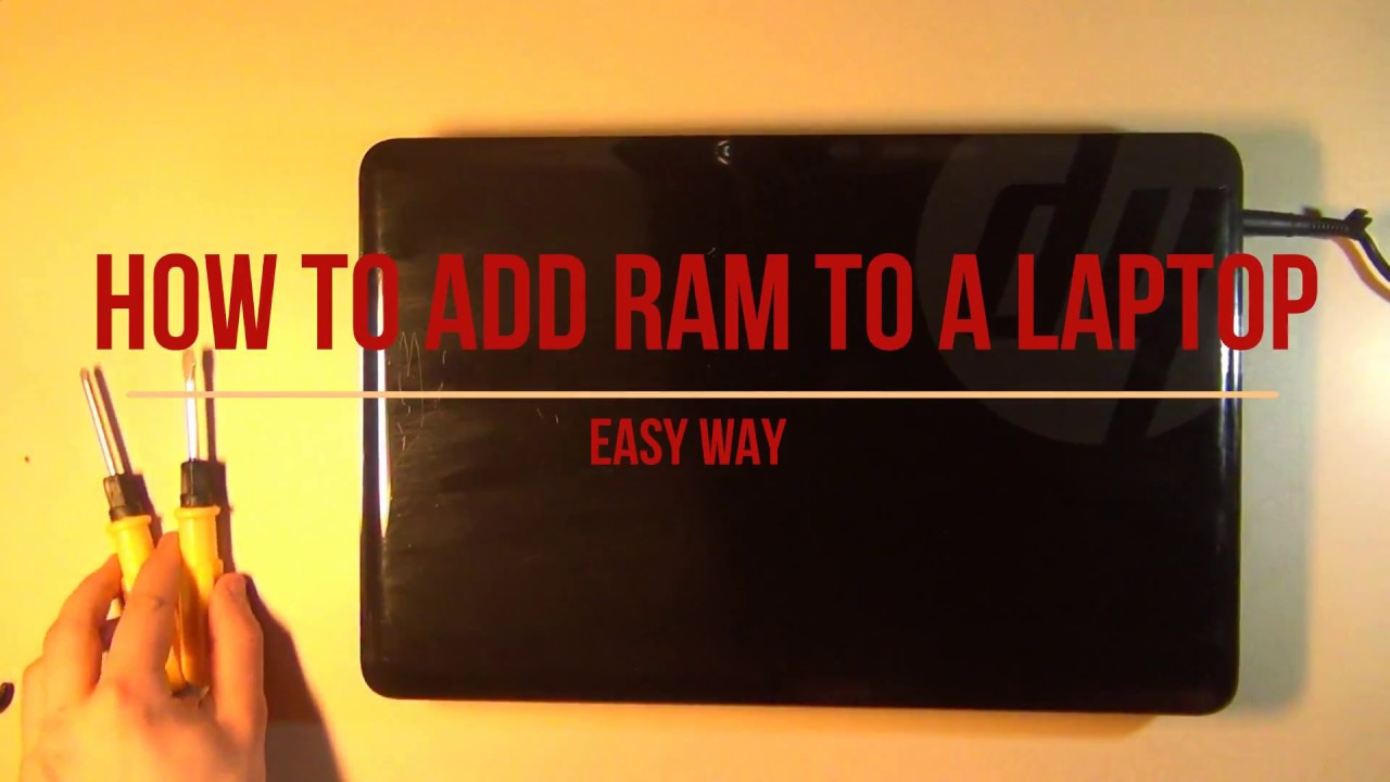 How to install RAM on a laptop in under 4 minutes! - YouTube
