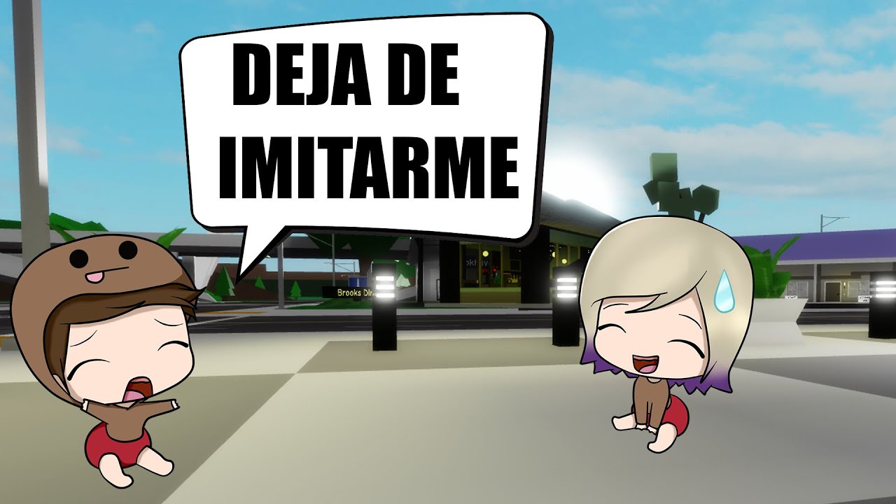 LYNA BEBÉ SE HACE PASAR POR DANI BEBÉ EN BROOKHAVEN ROBLOX!! - YouTube
