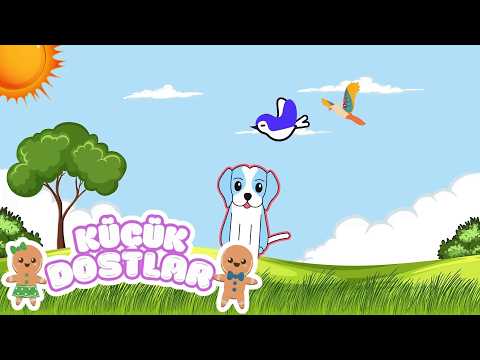 Eğlenceli Şarkılarla Öğrenme Zamanı! 🎵 Renkler, Harfler ve Hayvanlar | Küçük Dostlar