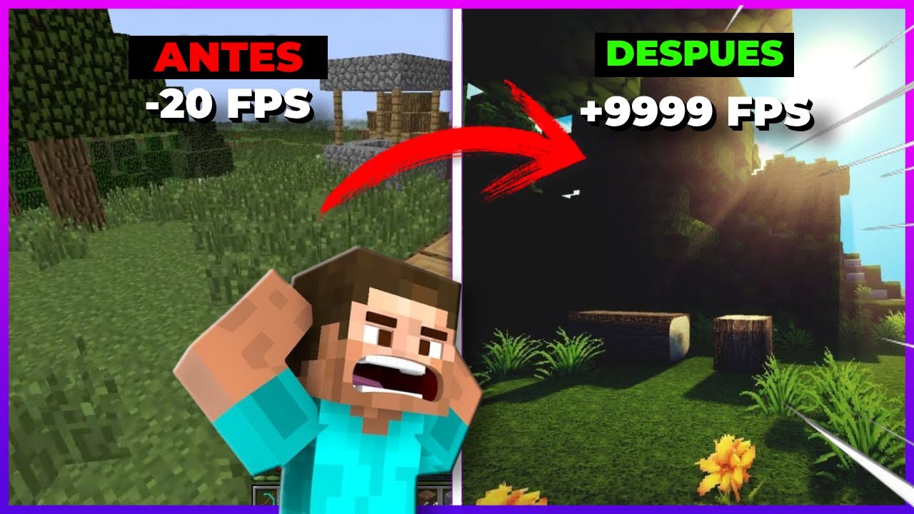 COMO tener mas FPS en MINECRAFT 2024 | TUTORIAL - YouTube