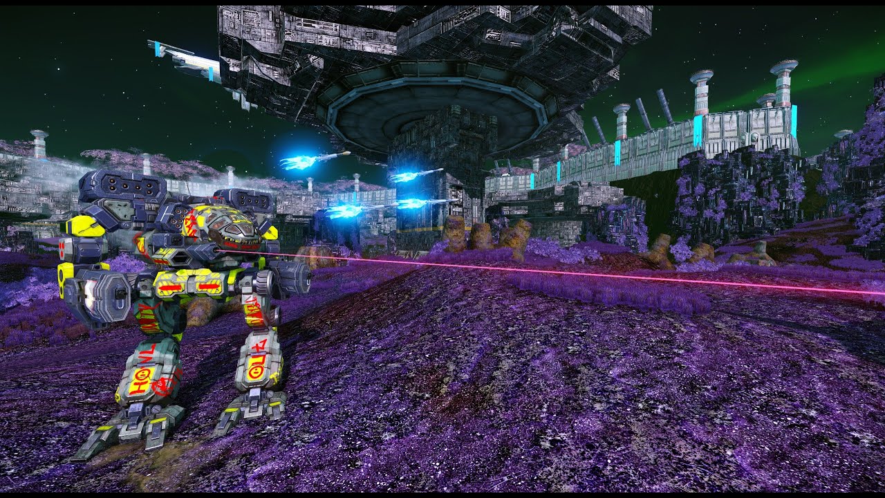 MechWarrior Online - Legendary Timberwolf "Howl" plays a bit of Tag in ...