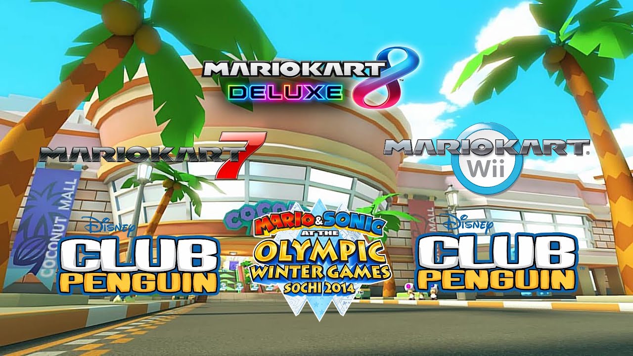 Coconut Mall MashUp (MarioKart Wii) - YouTube