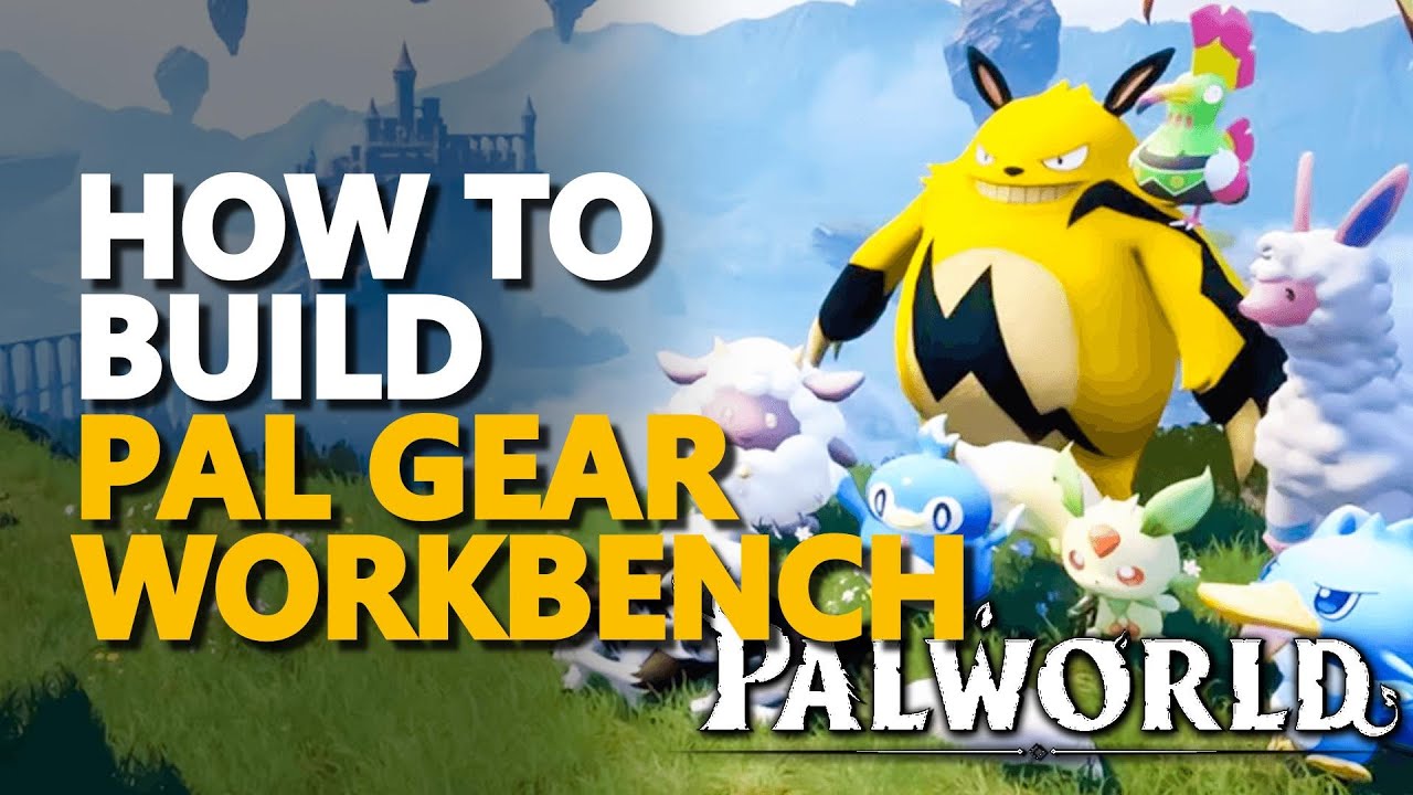 How to Build Pal Gear Workbench Palworld - YouTube