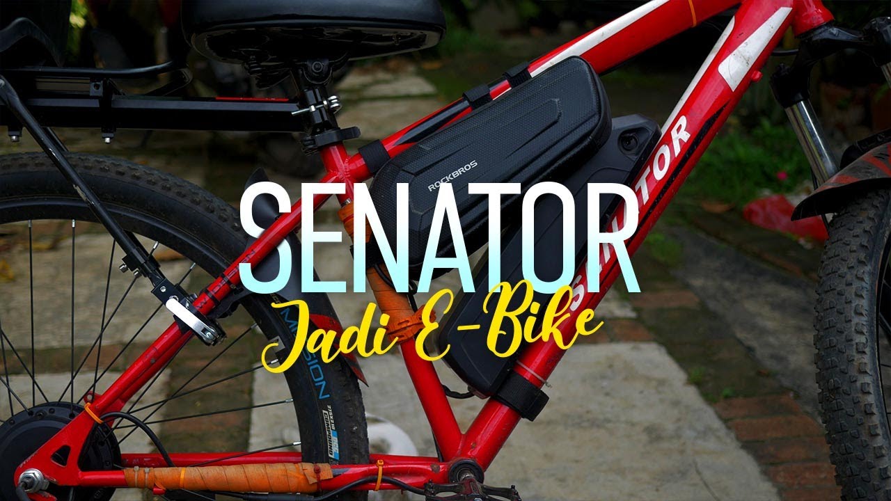 Senator Factory Racing jadi E-Bike - YouTube