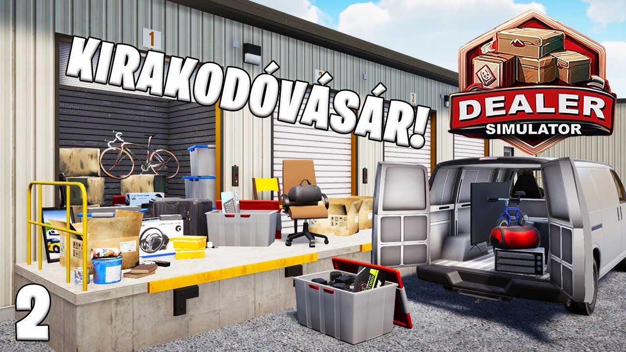 Dealer Simulator LIVE #2 - Indul a kirakodóvásár! - YouTube