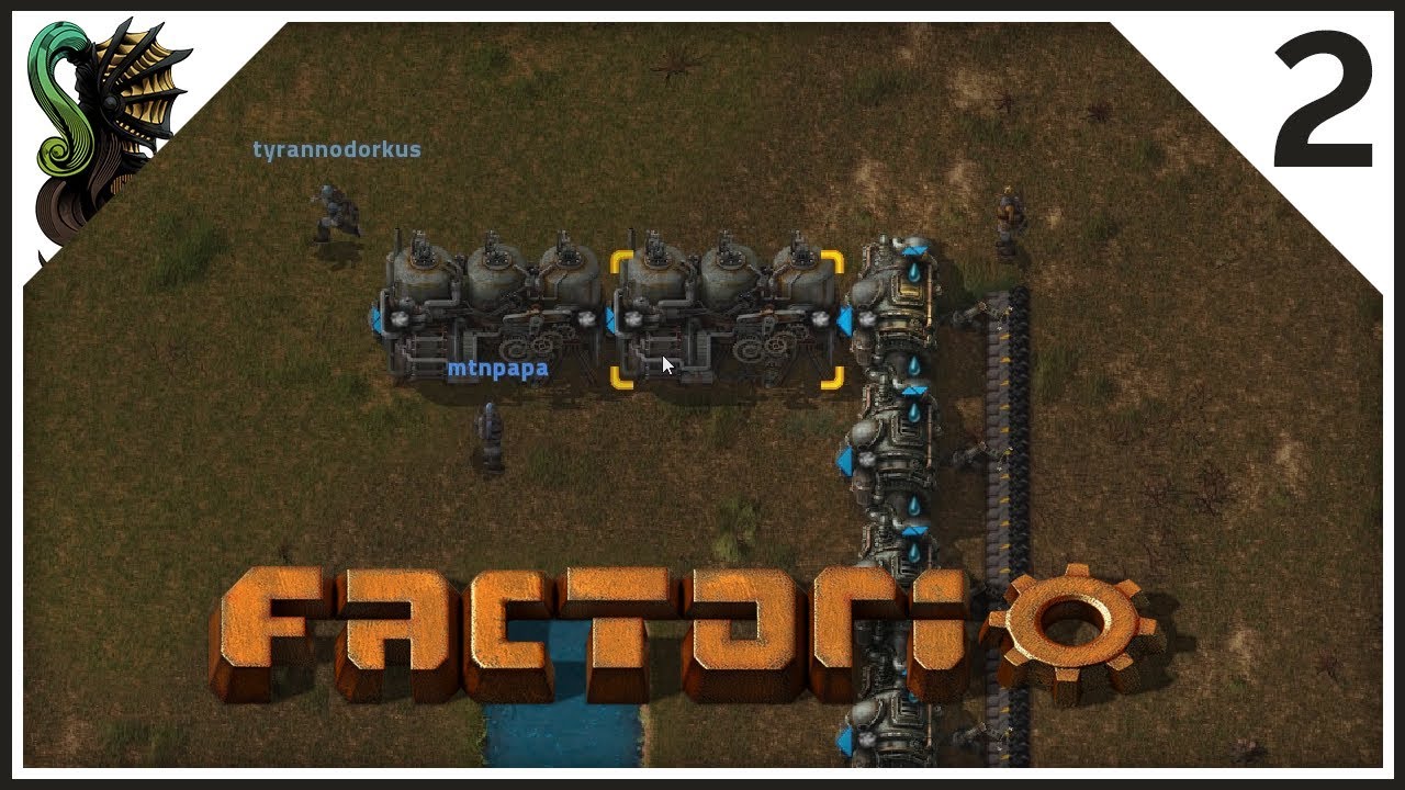 Factorio Co-op EP2 - Unlimited POWAH - Let's Play - YouTube