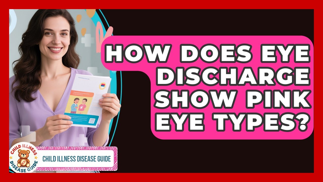 How Does Eye Discharge Show Pink Eye Types? - Child Illness Disease ...