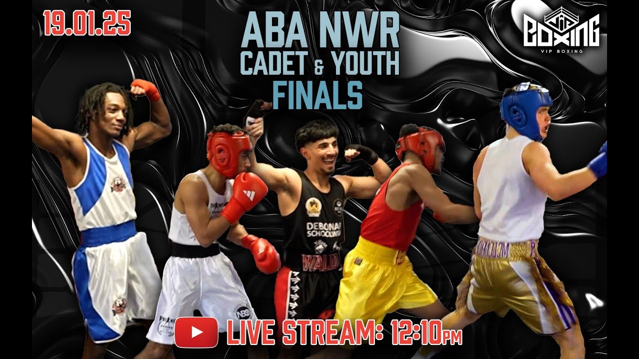 Live Amateur boxing NWR ABA Cadet and Youth Finals (19.1.25) - YouTube
