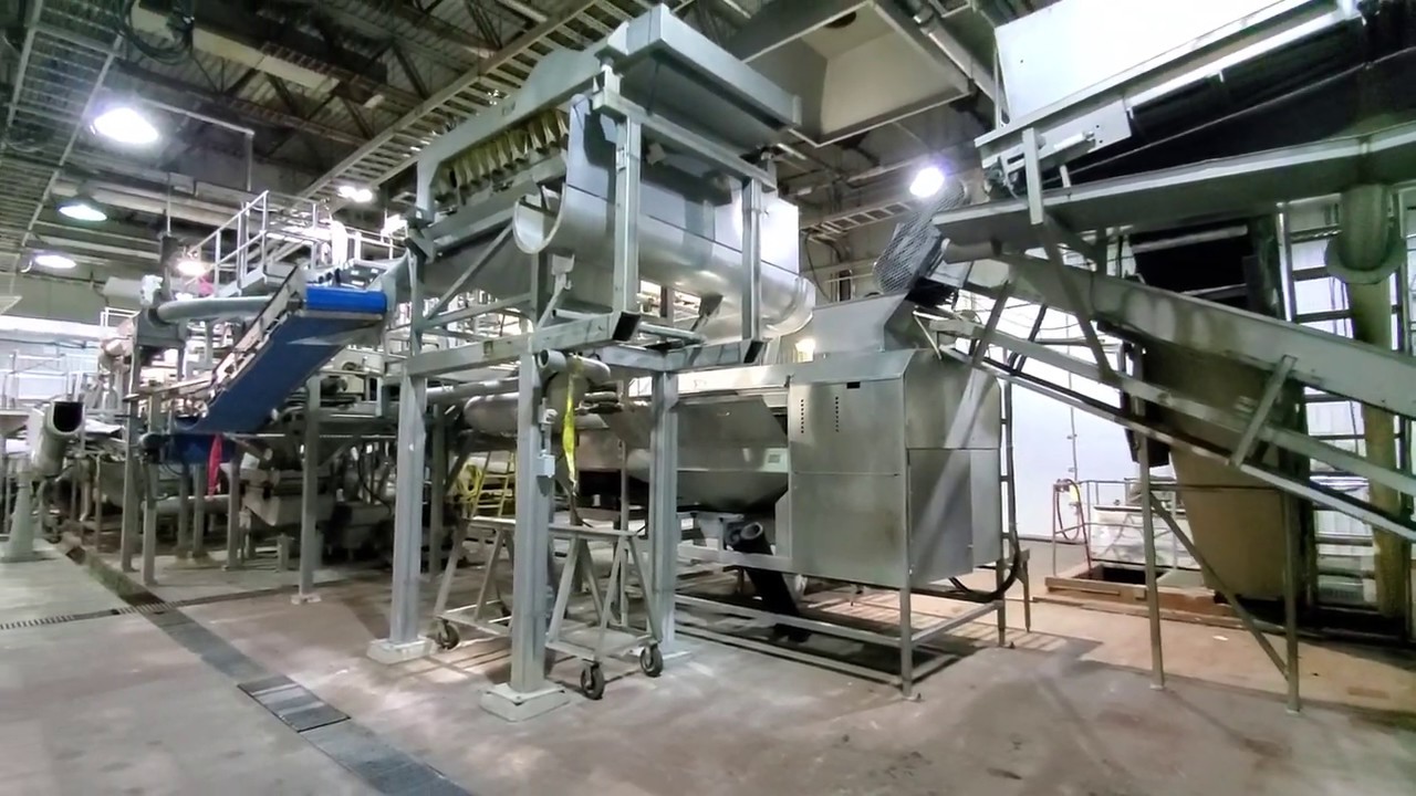 Major Frozen Potato Processing PlantF #1 - Potato Receiving, Sizing and ...