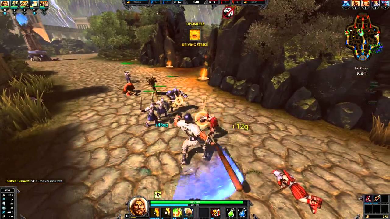 Smite - Herc too stronk !! - YouTube