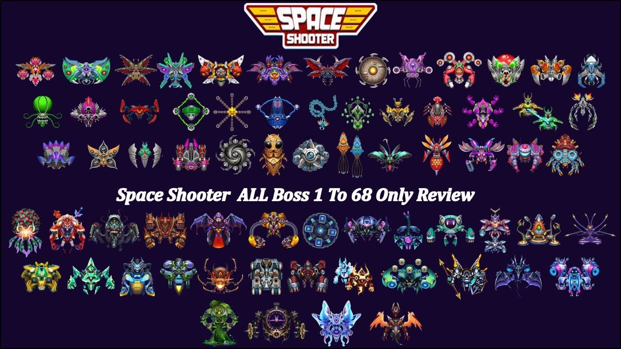 🎮🚀 Space Shooter Boss 1 To 68: Review Only 🚀🎮 By Apache Games 🎮 - YouTube