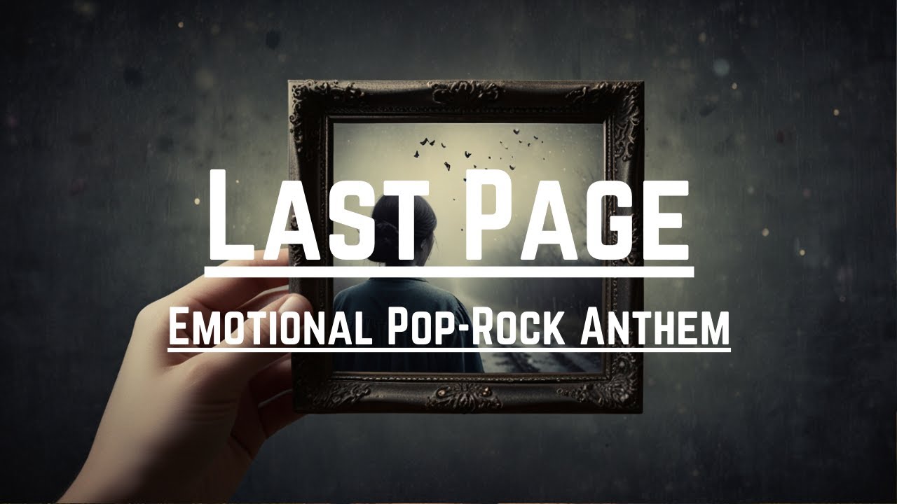 Last Page - Official Music Video | Emotional Pop-Rock Anthem - YouTube