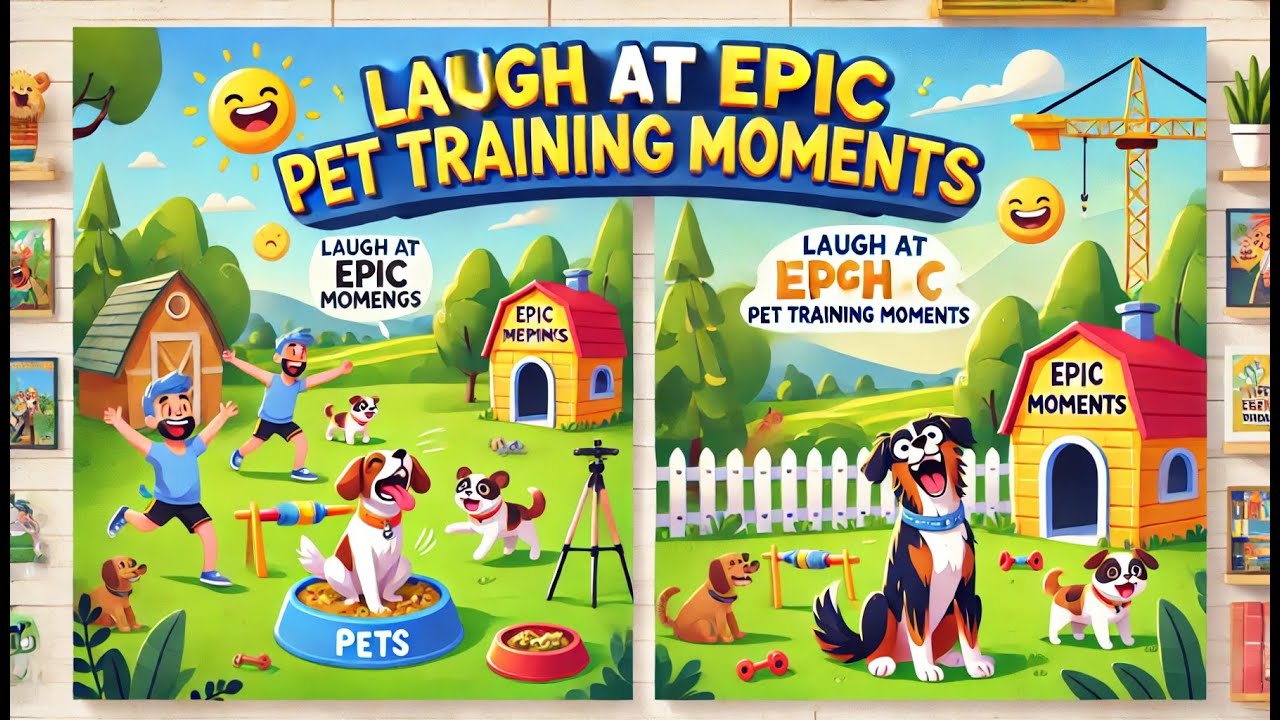 Laugh at Epic Pet Training Moments - YouTube