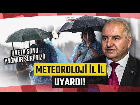 Meteoroloji Uzmanı İl İl Uyardı! 3 Büyükşehir İçin Kuvvetli Yağış Alarmı - TGRT Haber