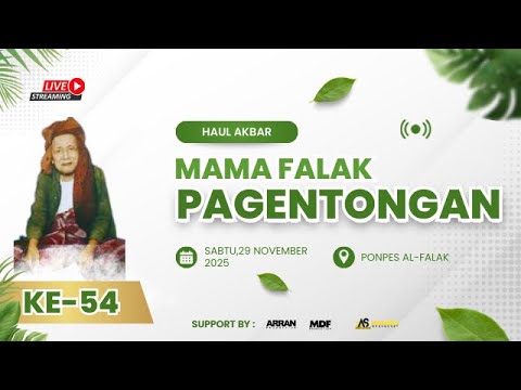 🔴[ LIVE ] HAUL KE - 54 [ KH.TB MUHAMMAD FALAK BIN KH.TB.ABBAS / MAMA ...