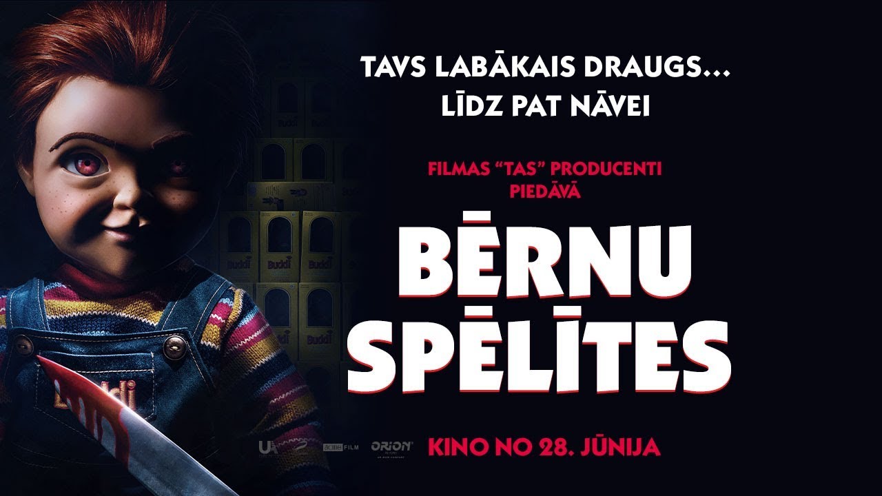 Šausmu filma “BĒRNU SPĒLĪTES” - kino no 28.jūnija! - YouTube
