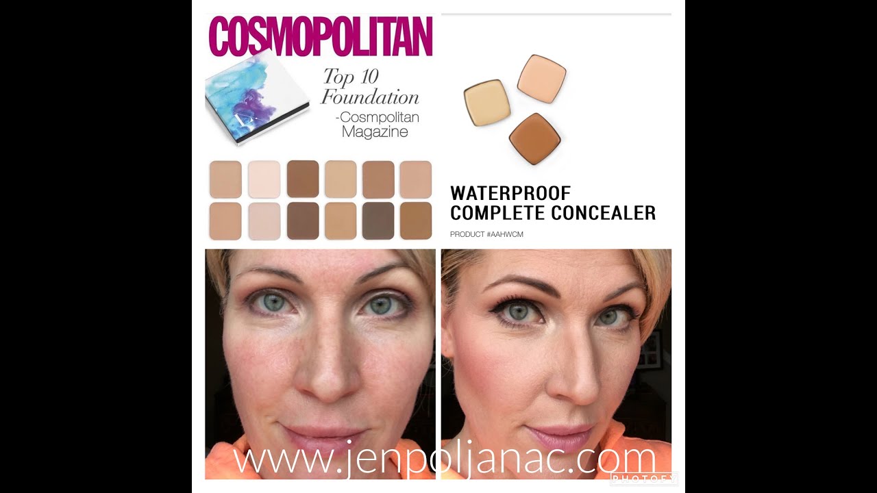 Foundation application with LimeLight by Alcone - YouTube