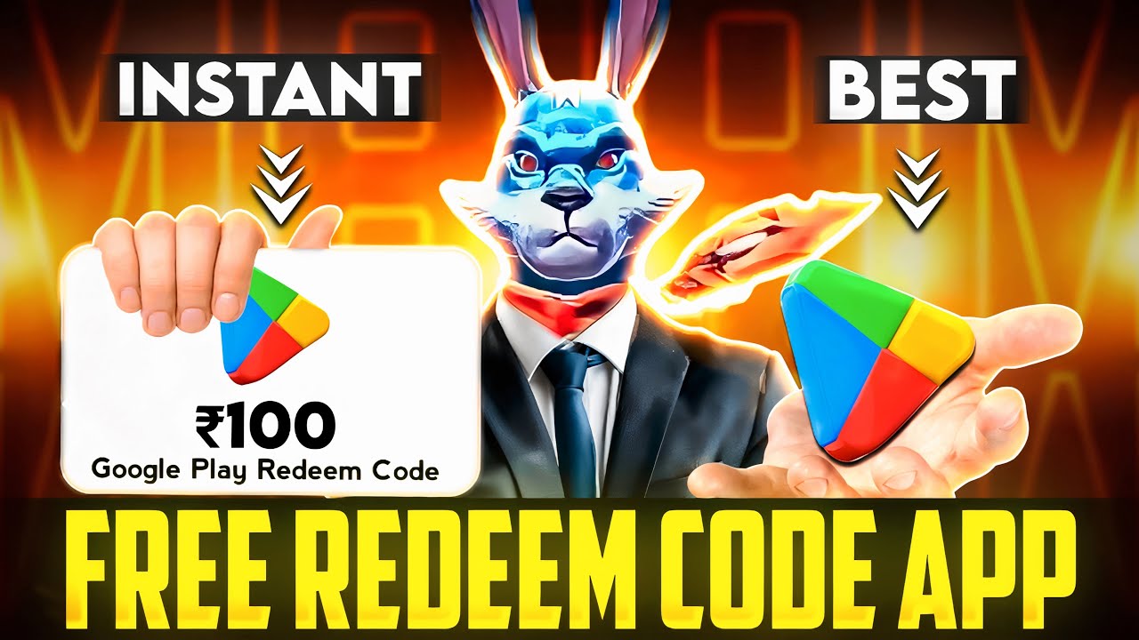 BEST FREE REDEEM CODE APP🤩 NEW FREE GOOGLE PLAY REDEEM CODE APP 2025🔥 ...