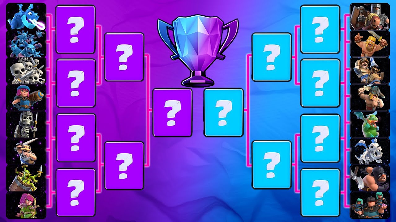 Epic VS Common Cards | Clash Royale Tournament - YouTube