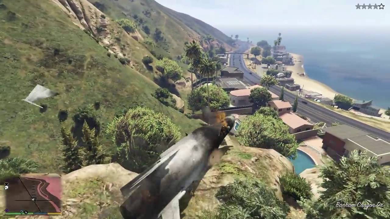 GTA V TEST Hp Pavilion gaming - YouTube