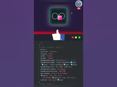 Funny infinity floating Animation using HTML CSS #shortvideo #coding #frontenddevelopment - YouTube