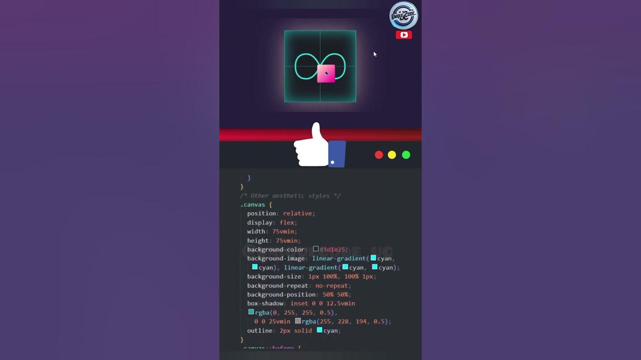 Funny Infinity Floating Animation Using Html Css Shortvideo Coding Frontenddevelopment Youtube 