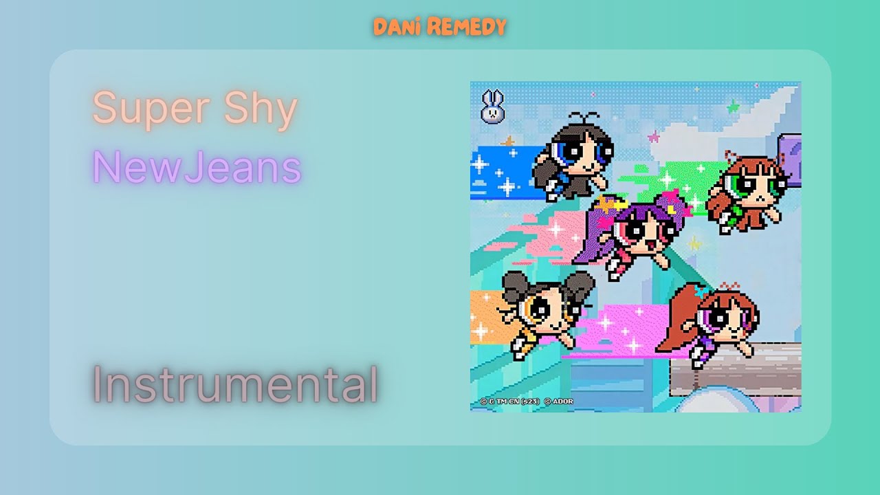 [INSTRUMENTAL] NewJeans - Super Shy - YouTube