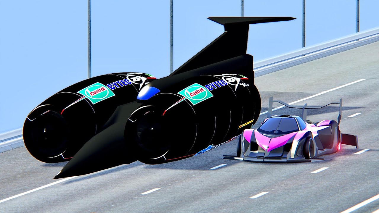 Thrust Ssc Vs Bugatti Veyron