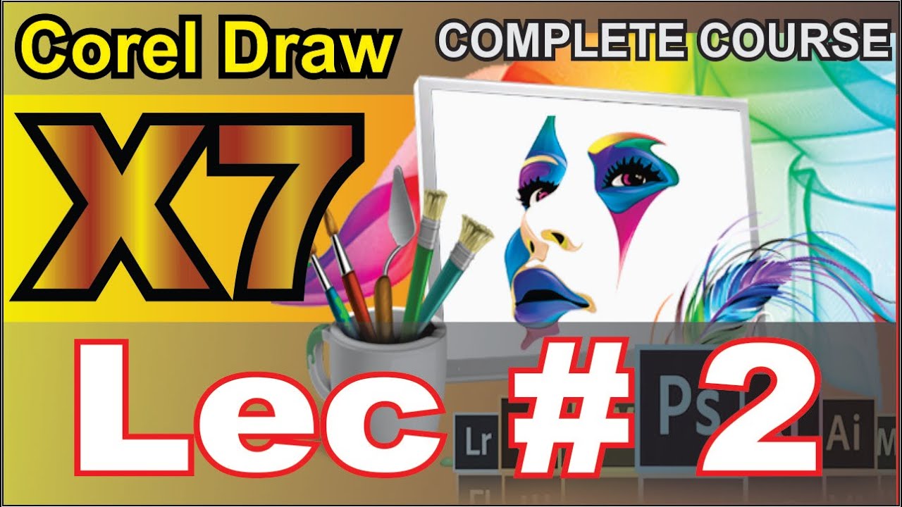 Shape, Smooth, Smear, Twirl Tool in Corel Draw X7| graphic designing ...