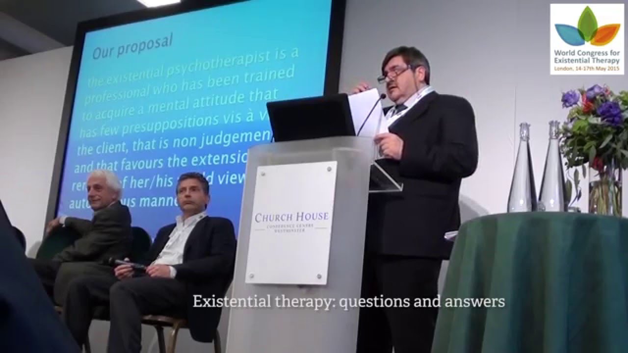 Prof. Gianfranco Buffardi, World Congress of Existential Therapy ...