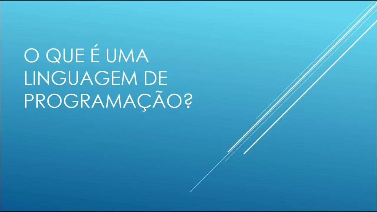 Estudando Python - 01 - Algoritmos e lógica de programação, linguagem ...