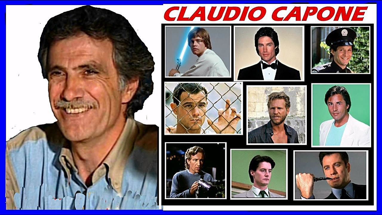 CLAUDIO CAPONE (i grandi doppiatori italiani) - YouTube