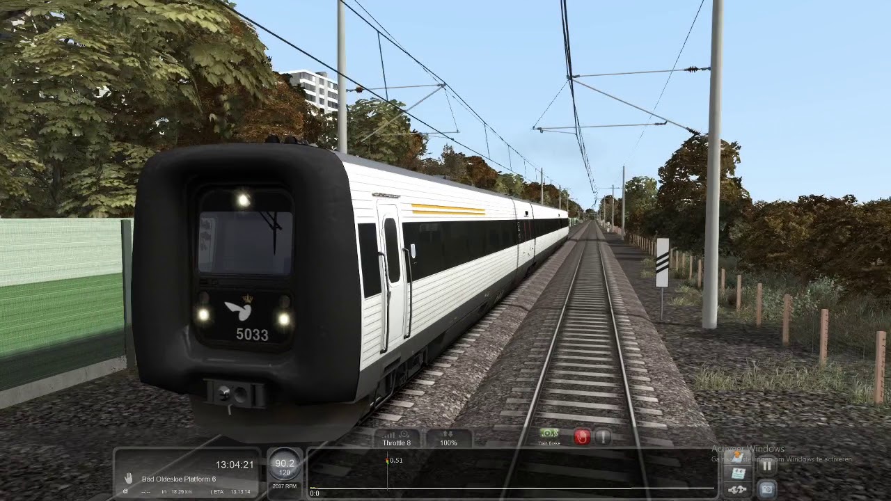 [Train Simulator 2020] from København to Hamburg Hbf with the DSB ic 3 ...