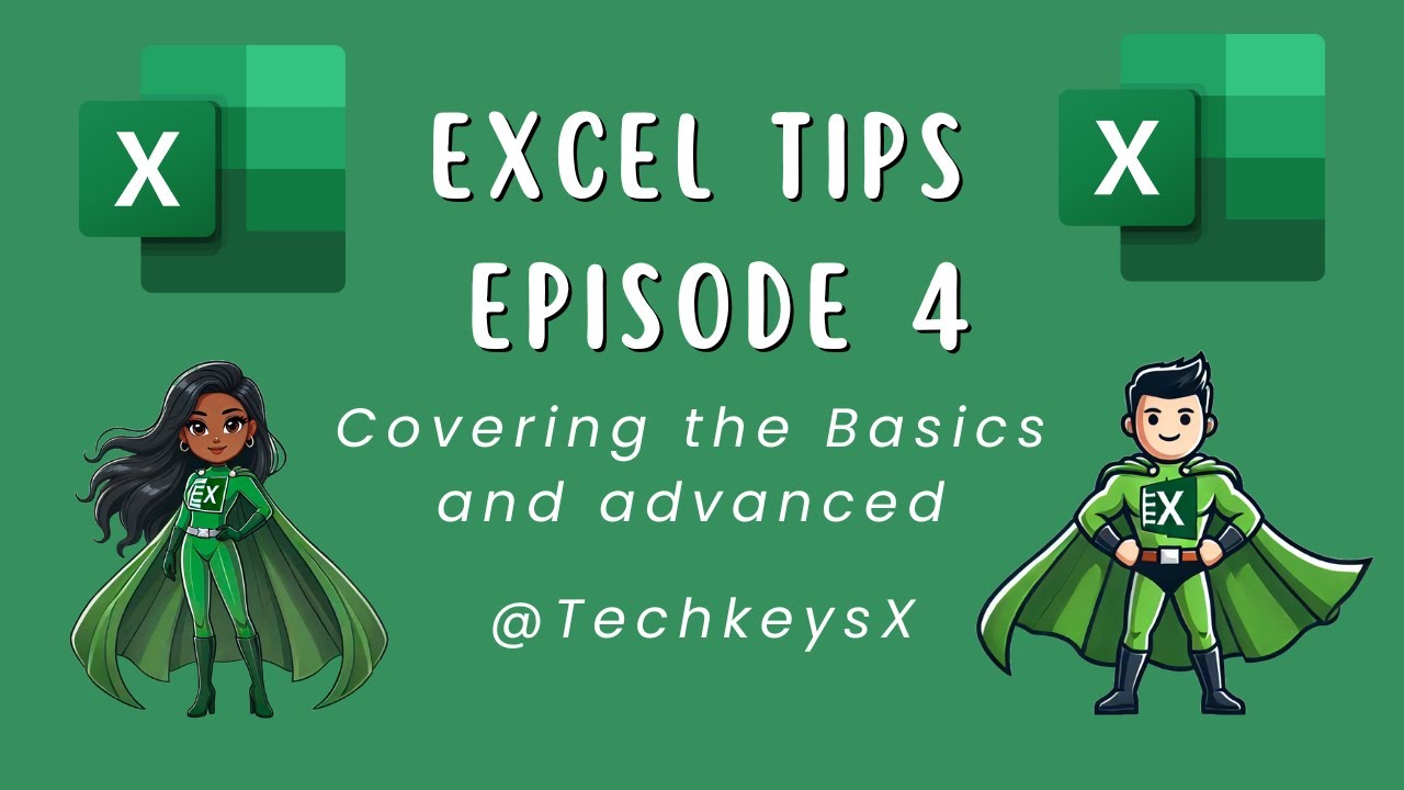 Excel Tips -Episode 4 /Most Useful Tips, tutorial and tricks - YouTube