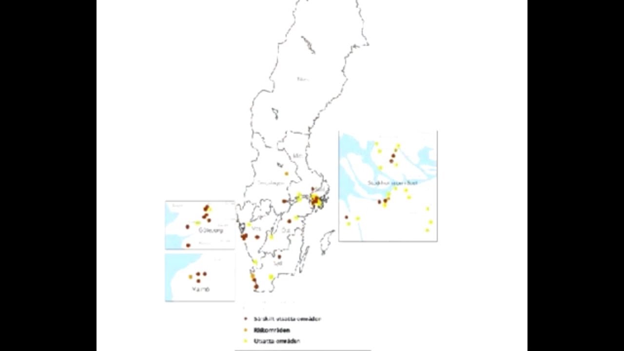 List of No-Go-Zones in Sweden to be Classified?!? - YouTube